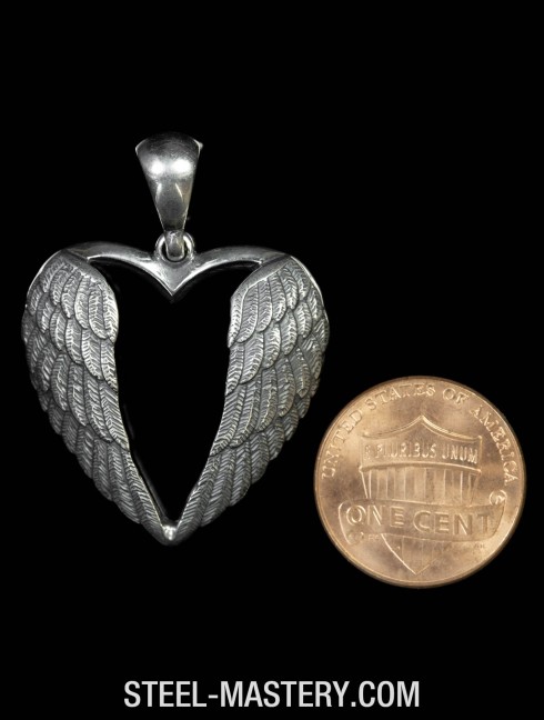 Angel wings necklace